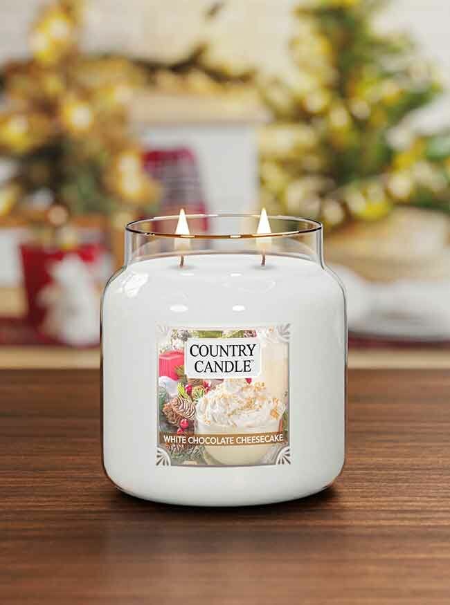 Kringle Candle свеча ароматическая White Chocolate Cheesecake ( 510 грамм)