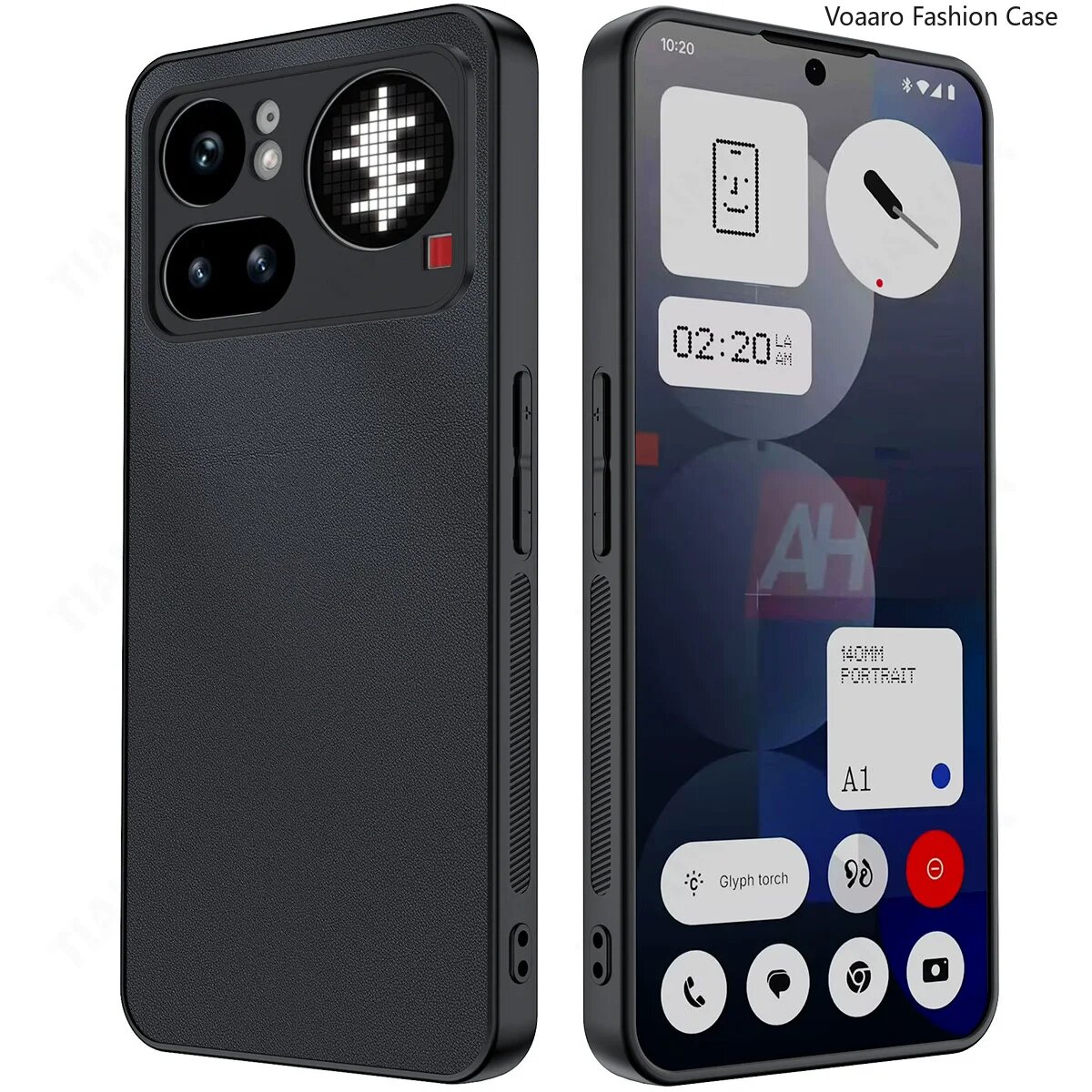 Чехол для Nothing Phone 4A Pro, чехол для Nothing Phone 4A, Черный, черный, Nothing Phone 4A Pro