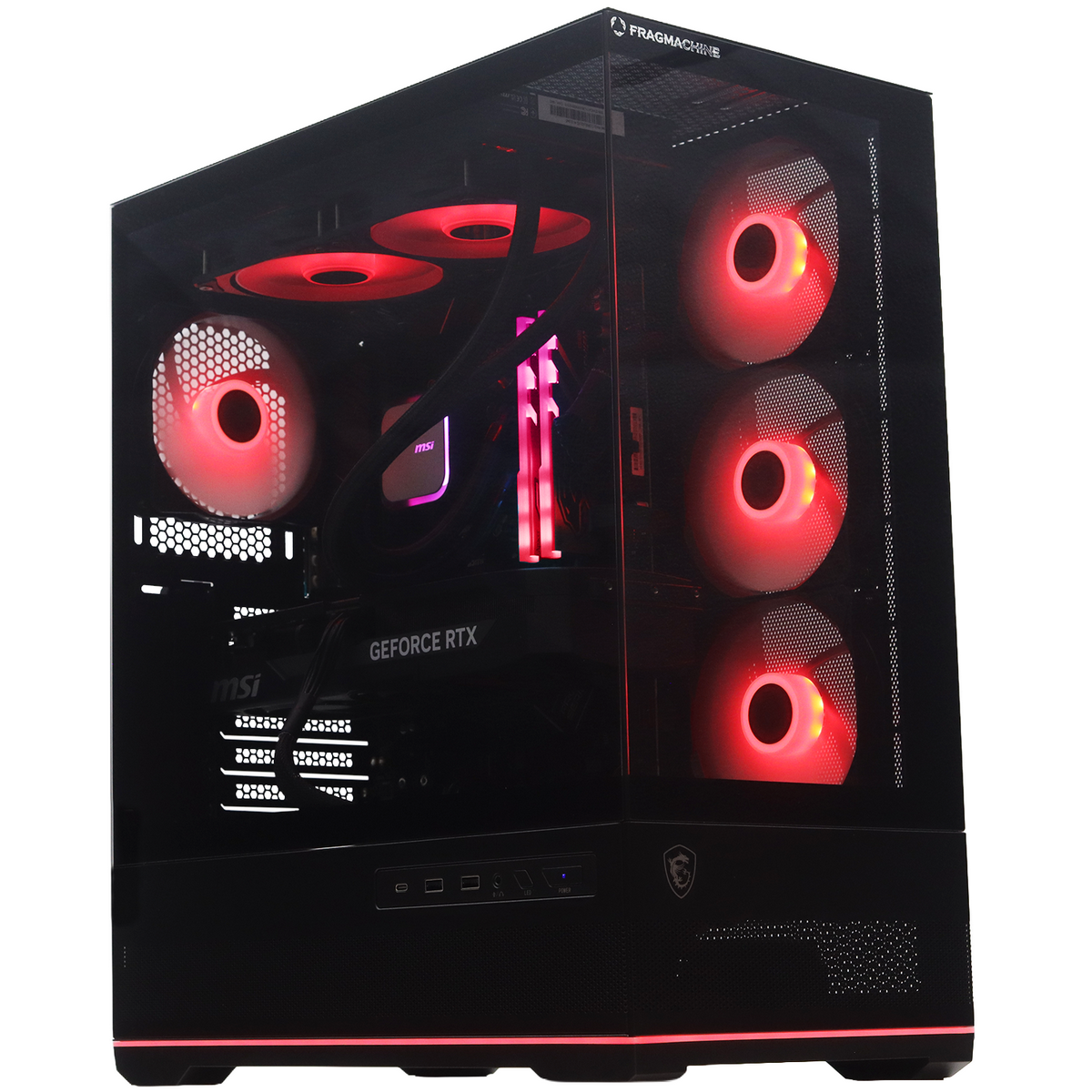 Компьютер ПЭВМ т. м. "FRAGMACHINE" Liquid 5107 (r5-7500F DDR5 32GB SSD 1000Gb RTX 5070 No OS)