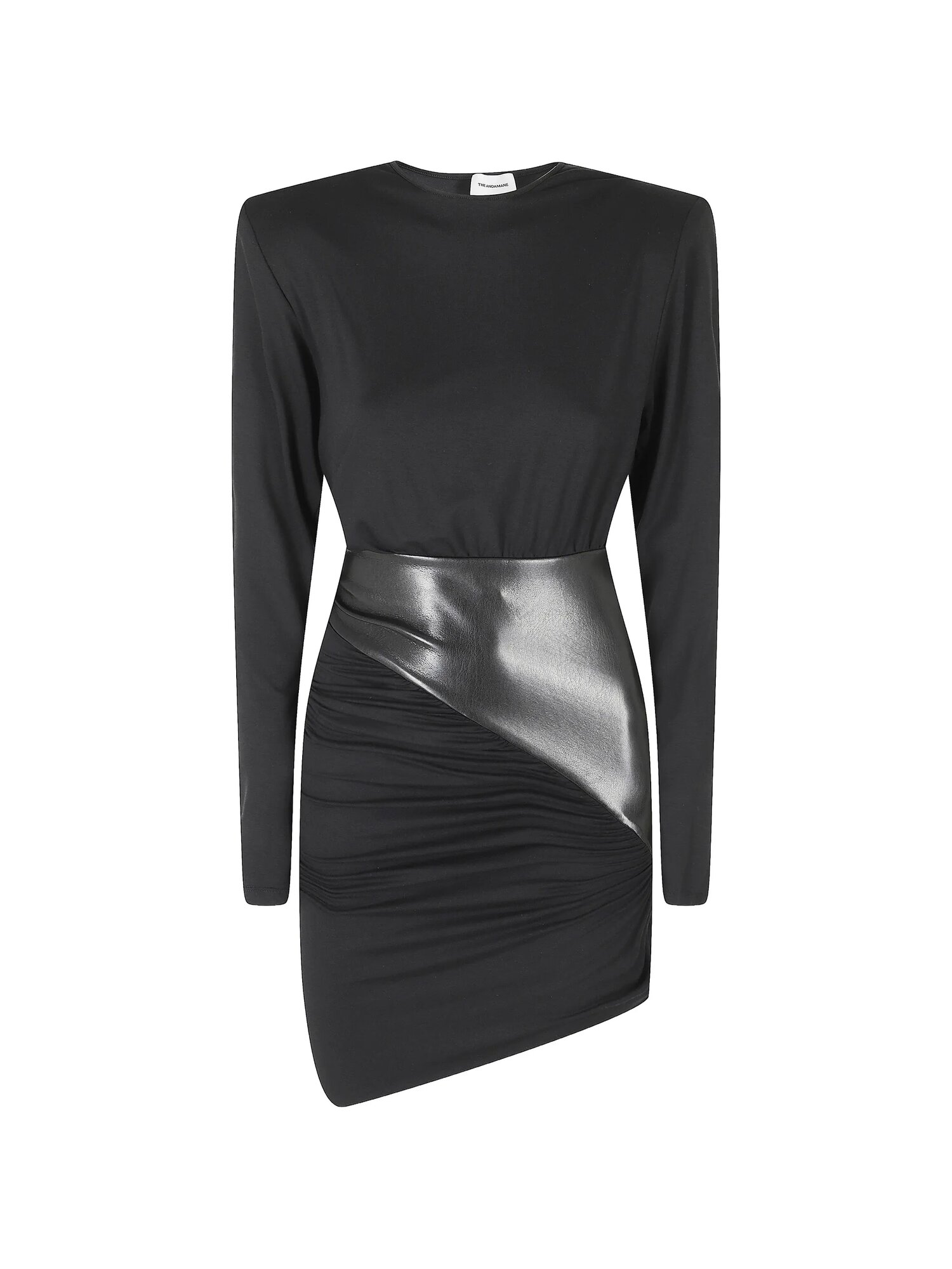 Платье THE ANDAMANE Ursula ruched mini dress