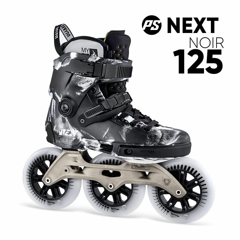 Роликовые Коньки Powerslide NEXT NOIR 3*125MM(Eur:44-45)908395