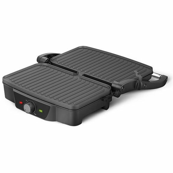 Электрогриль BQ GR3006 Black/Silver — фото 1