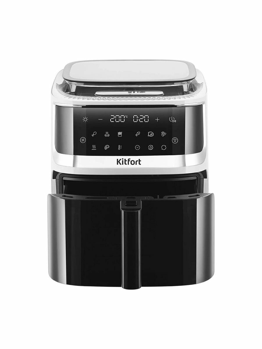 Аэрогриль Kitfort КТ-8151 7л 1700Вт белый AirGril Kitfort КТ-8151 7L 1700W white