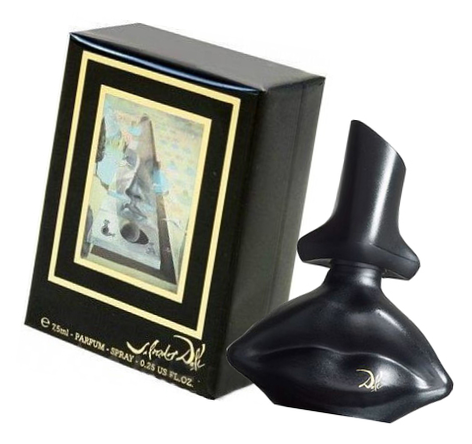 Сальвадор Дали черные Губы - женские духи Salvador Dali Parfum 7.5 мл