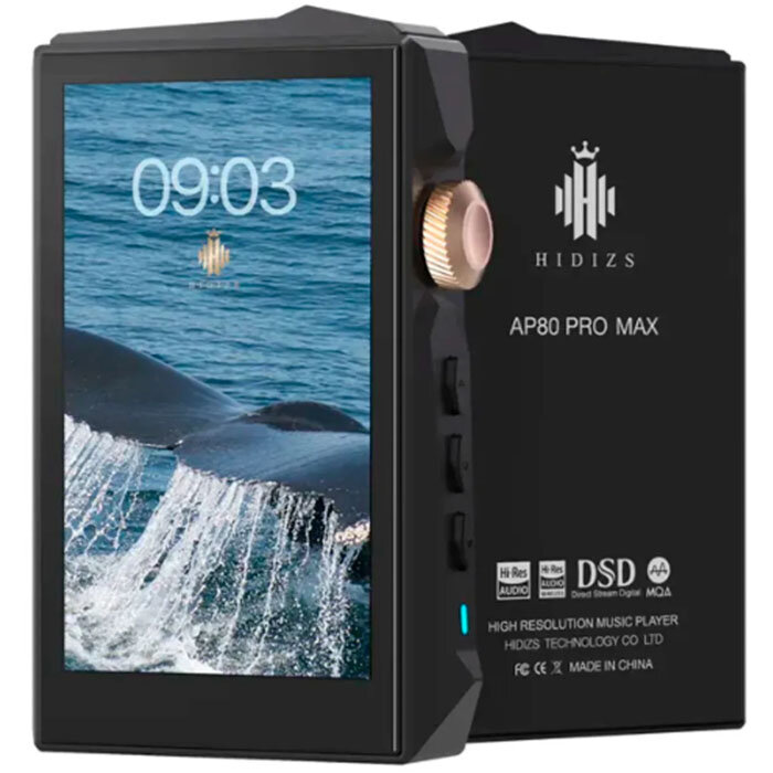 Музыкальный плеер Hidizs AP80 PRO MAX чёрный