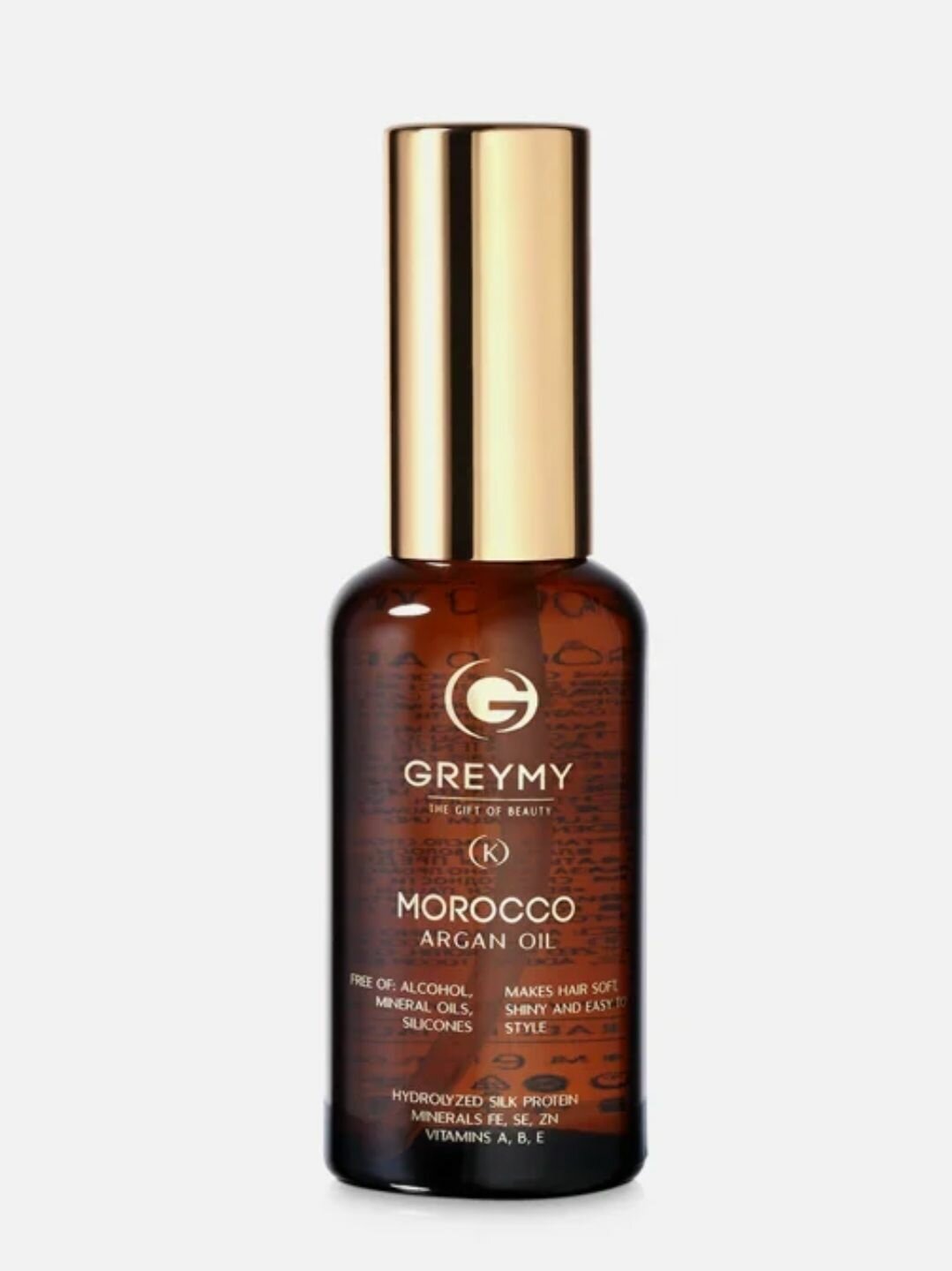 Марокканское аргановое масло для волос GREYMY morocco argan oil