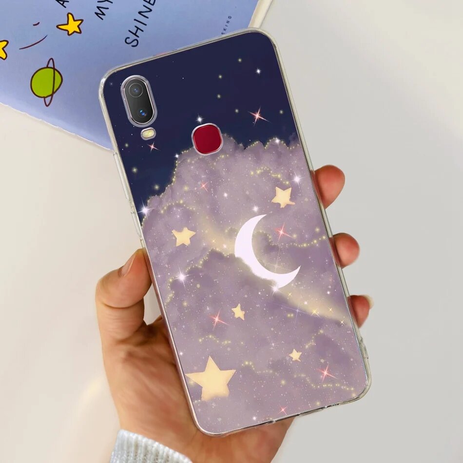 Модный Элегантный мягкий силиконовый чехол из ТПУ для телефона Vivo Y11 чехол Vivo Y12i для Vivo 1906 1906_20 VivoY11 2019