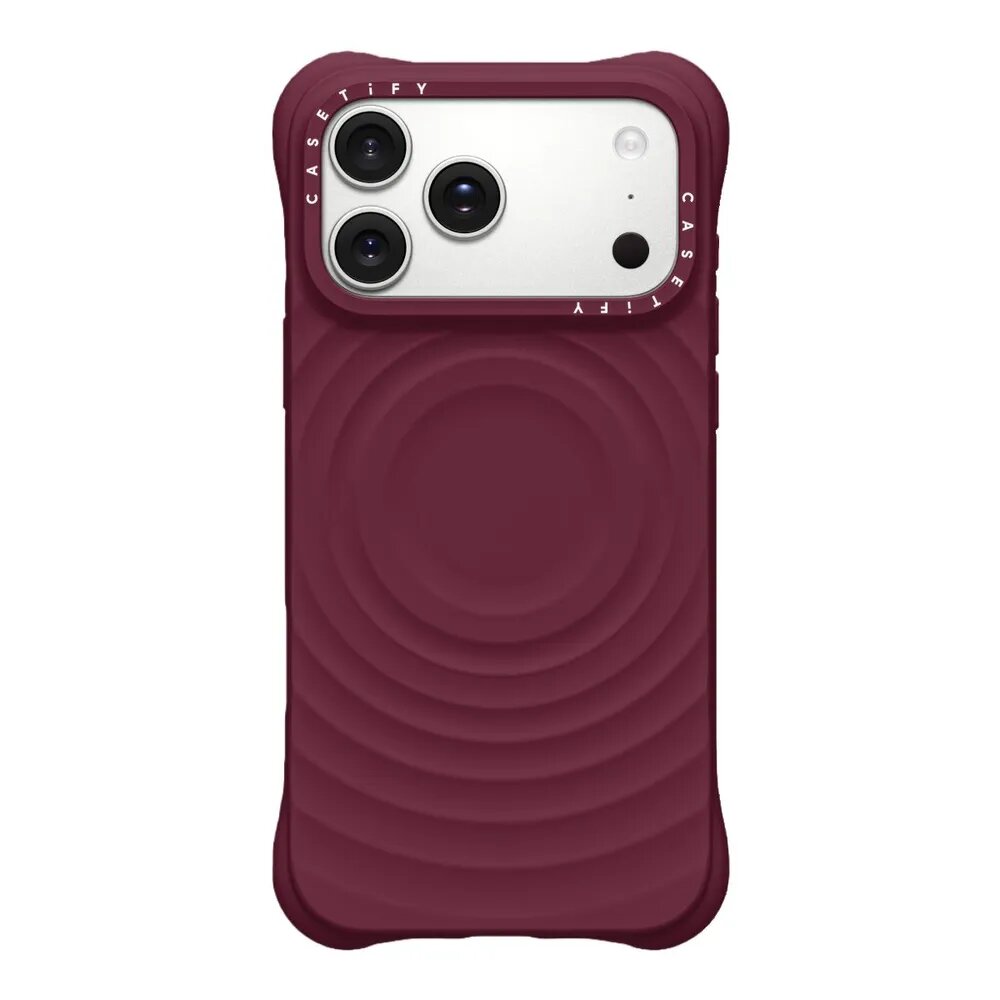 Чехол CASETiFY Ripple для iPhone 17 Pro , силикон, MagSafe, антиударный военный стандарт