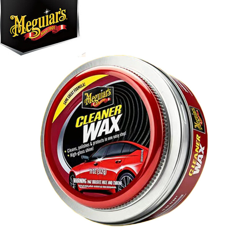 Автомобильный воск Meguiar's A1214 — это средство «3 в 1» для чистки, полировки и ухода за автомобилем