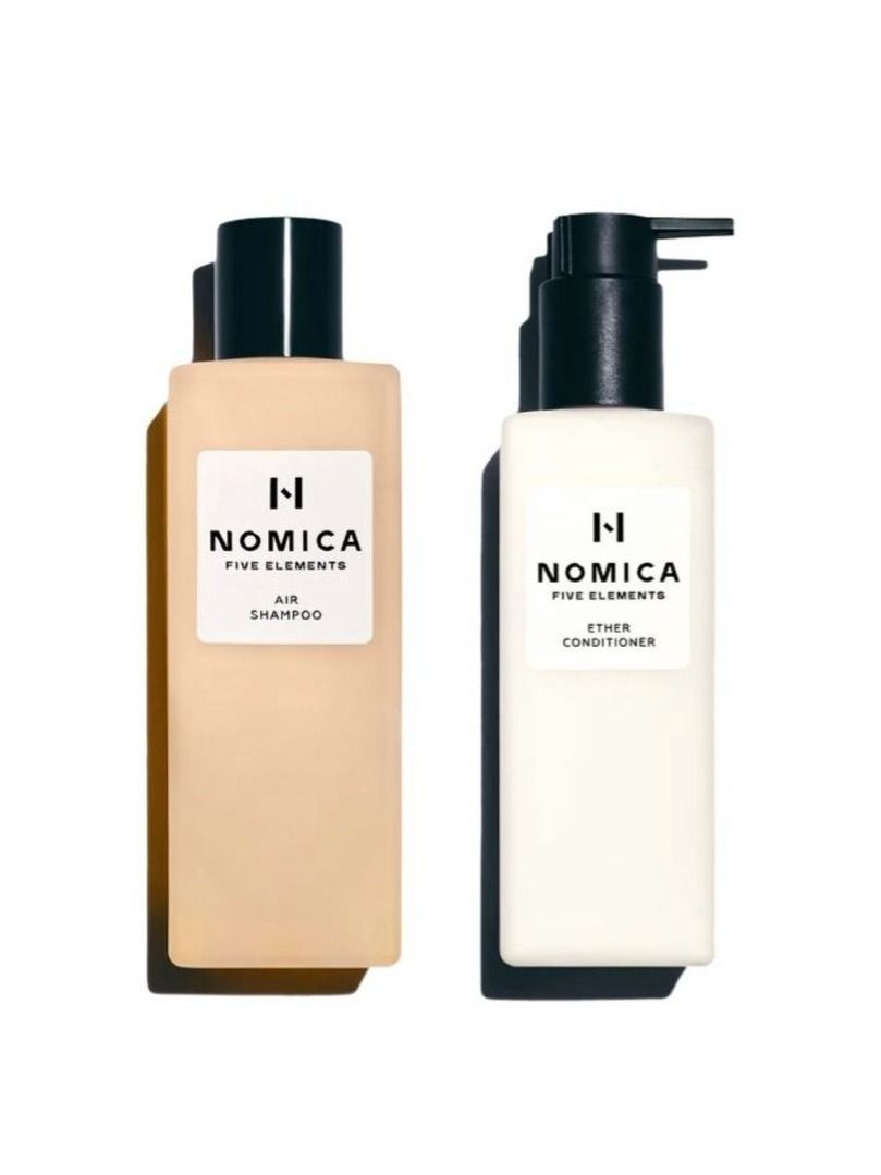 NOMICA Набор для волос с кератином и пантенолом BALANCE ESSENTIALS PAIR Шампунь для волос женский и бальзам профессиональный