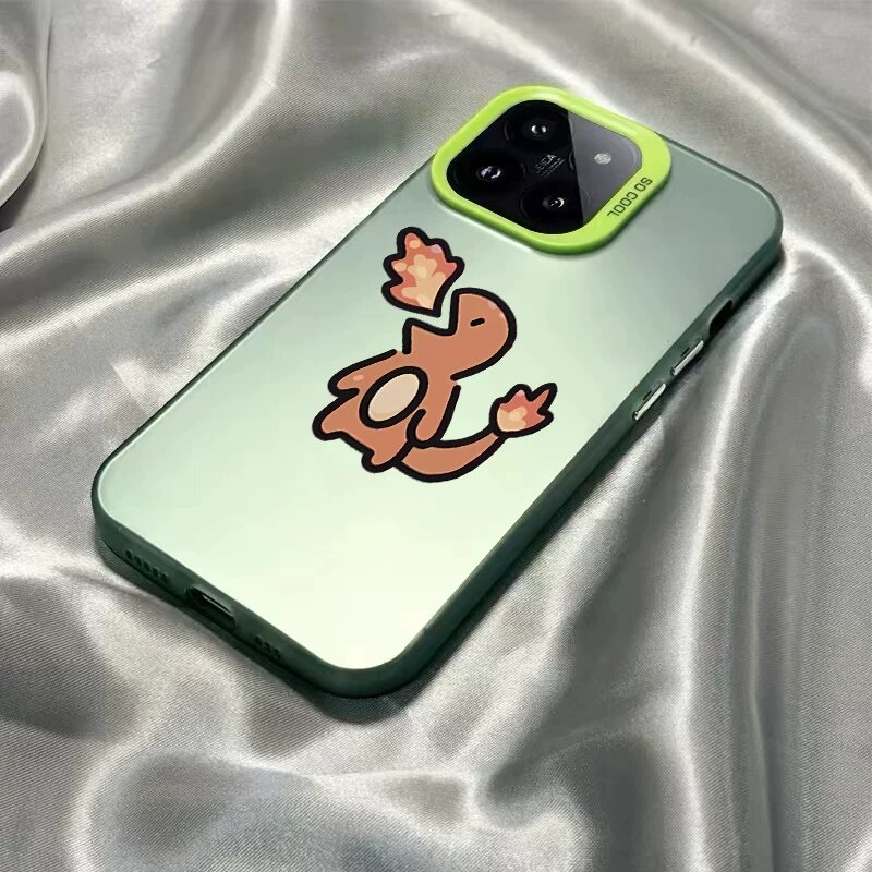 Чехол для Samsung Galaxy Note20 из матового пластика, изумрудно-зеленый, с огненным драконом, двойной слой серебра,
