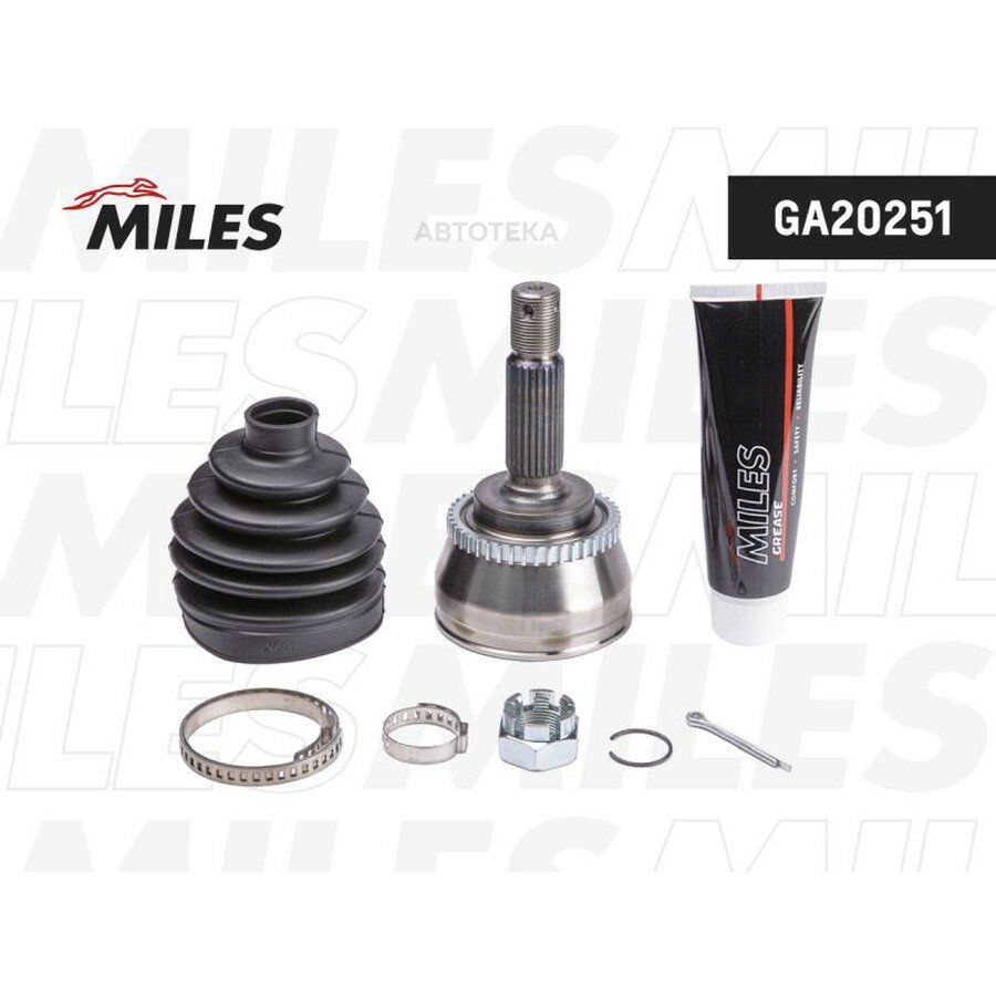 ШРУС MITSUBISHI CARISMA/GALANT 1.8-2.0 95-06 нар.(ABS) MILES GA20251