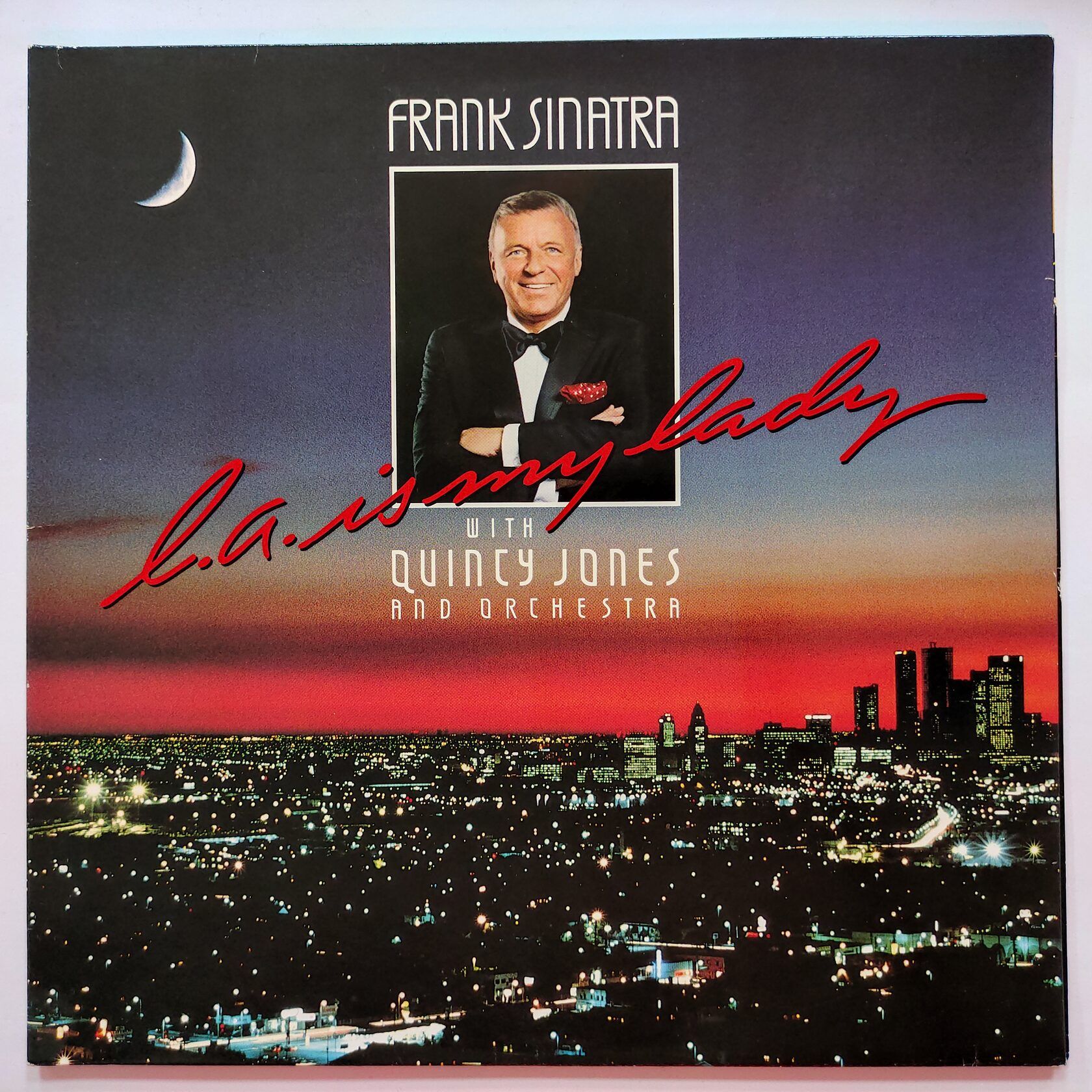 Пластинка Frank Sinatra "L.A. Is My Lady" LP (Germany/1984)