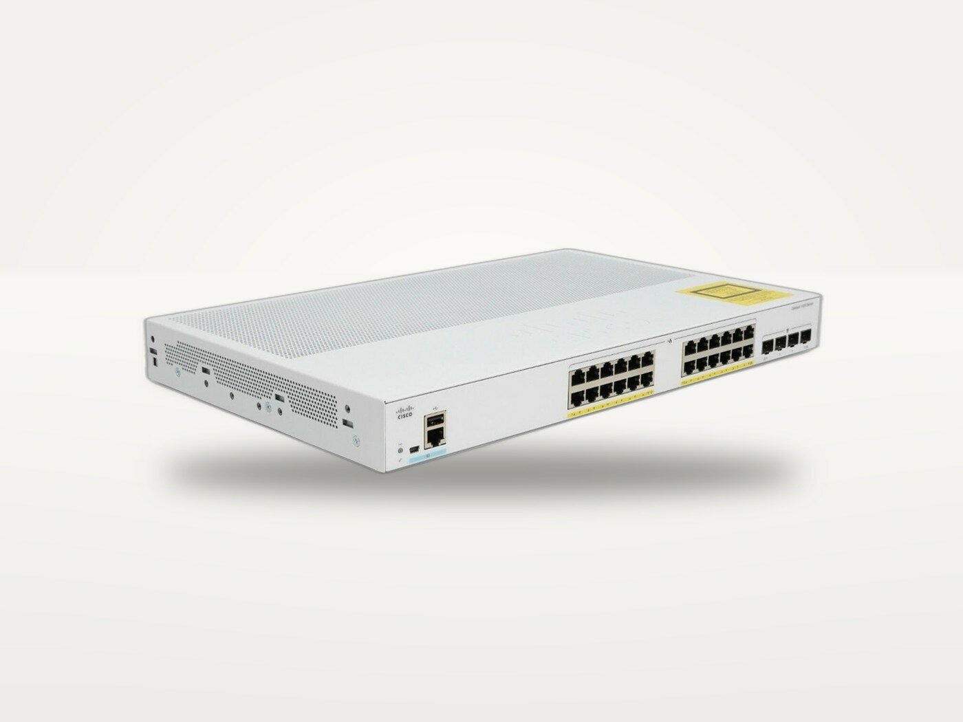 Коммутатор CISCO C1000-24T-4X-L Cisco Catalyst коммутатор 24 x GE RJ-45, 4 x SFP+ Fanless