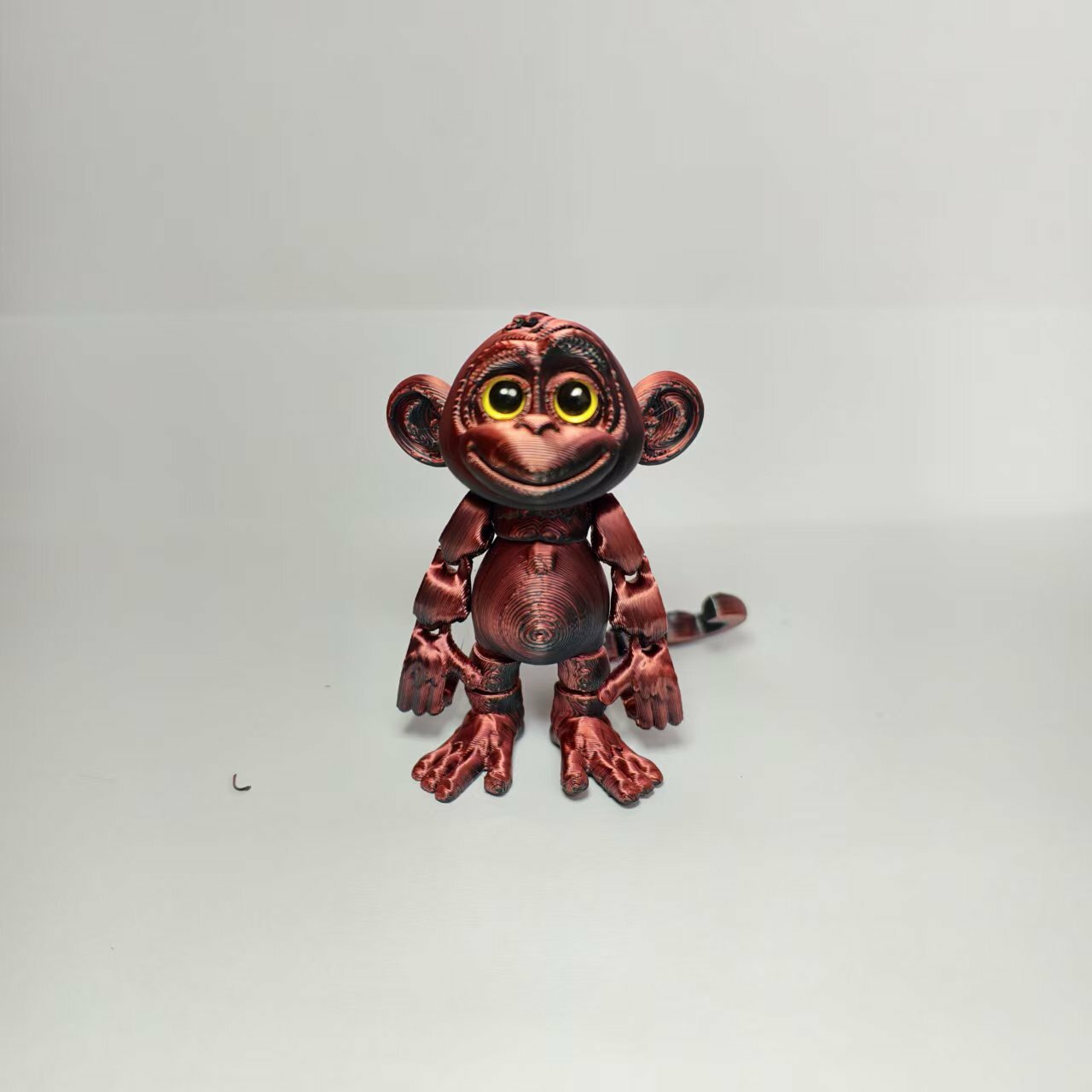 Трансграничный 3D-печатный реалистичный декоративный сувенир в виде обезьяны с большими глазами (продукт репродукции приматов), подарок, модная креативная фигурка.