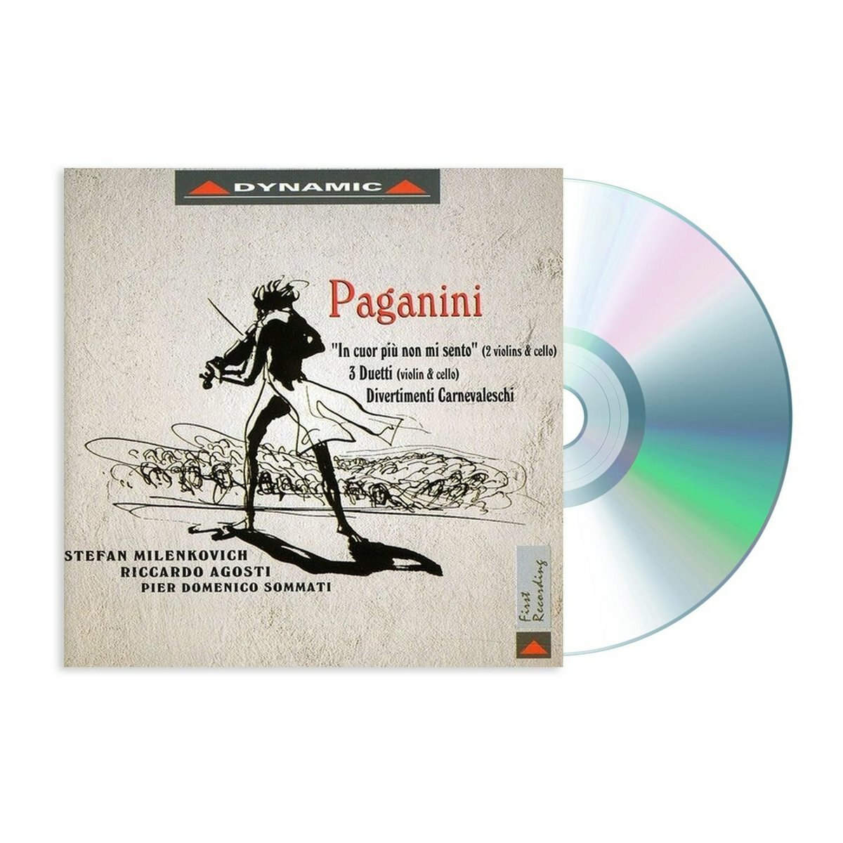 Музыка CD Niccol Paganini - In Cuor Pi Non Mi Sento And Other Works / CD-R