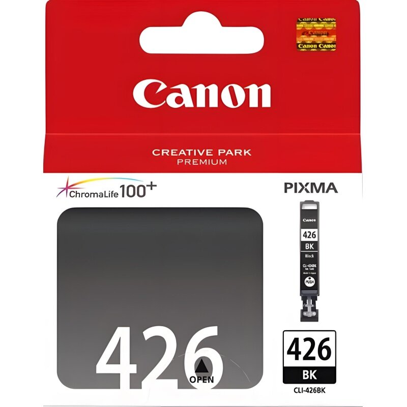 Картридж для принтера Canon струйный, CLI-426BK, черный, для iP4840, MG5140/5240 (4556B001)