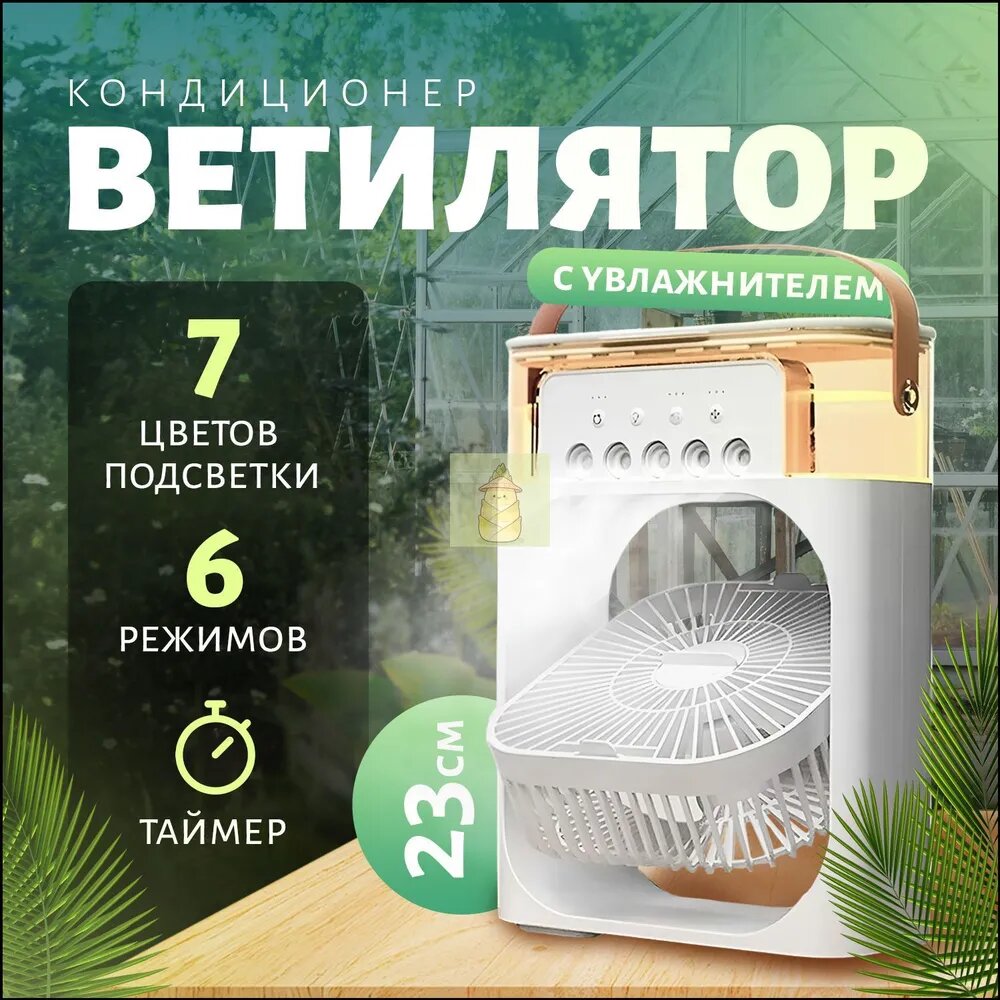 SoundoZ Настольный вентилятор vent, белый