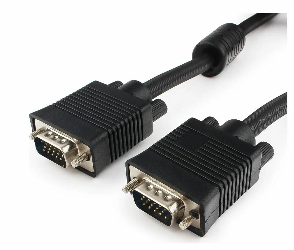 Кабель Cablexpert Premium CC-PPVGA-10M-B VGA, видео, 10 м, черный