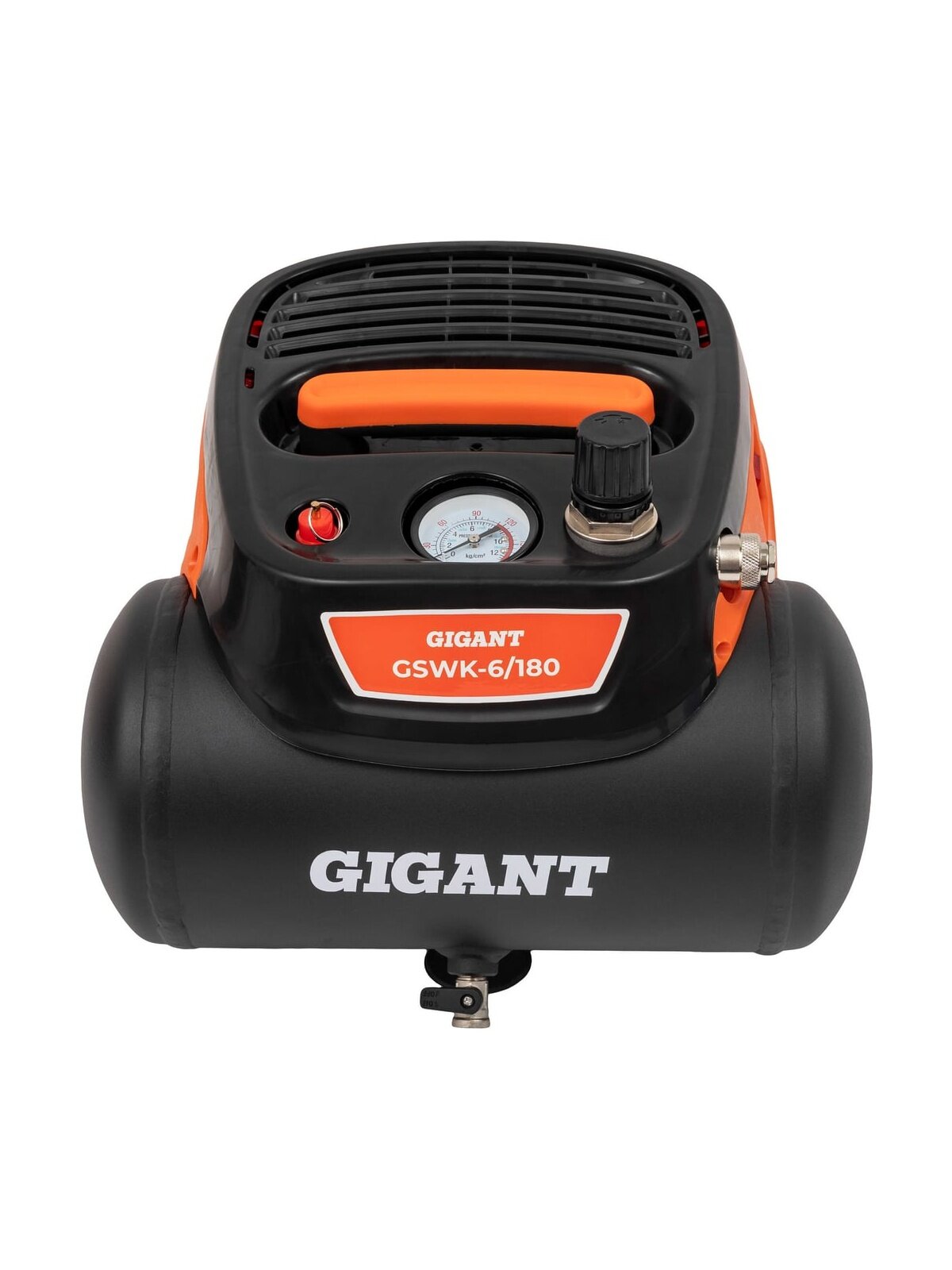 Безмасляный малошумный компрессор Gigant GSWK-6/180