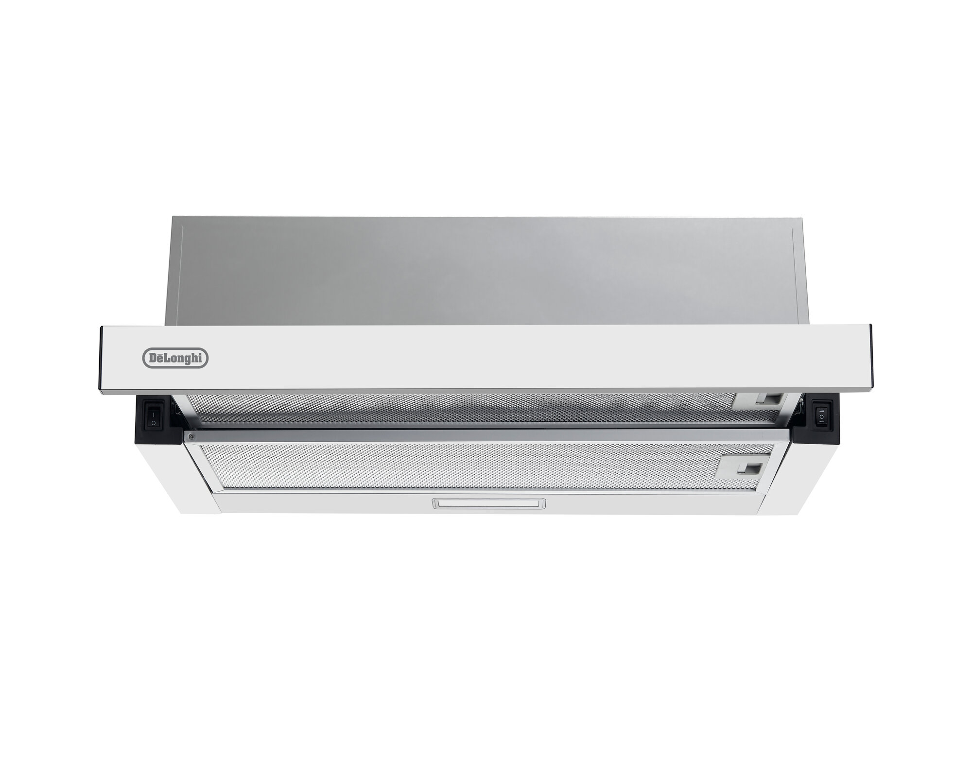 Встраиваемая вытяжка для кухни DeLonghi ANTICA 606 BB, телескопическая, 60 см, Отвод, рециркуляция, 650 м³/ч