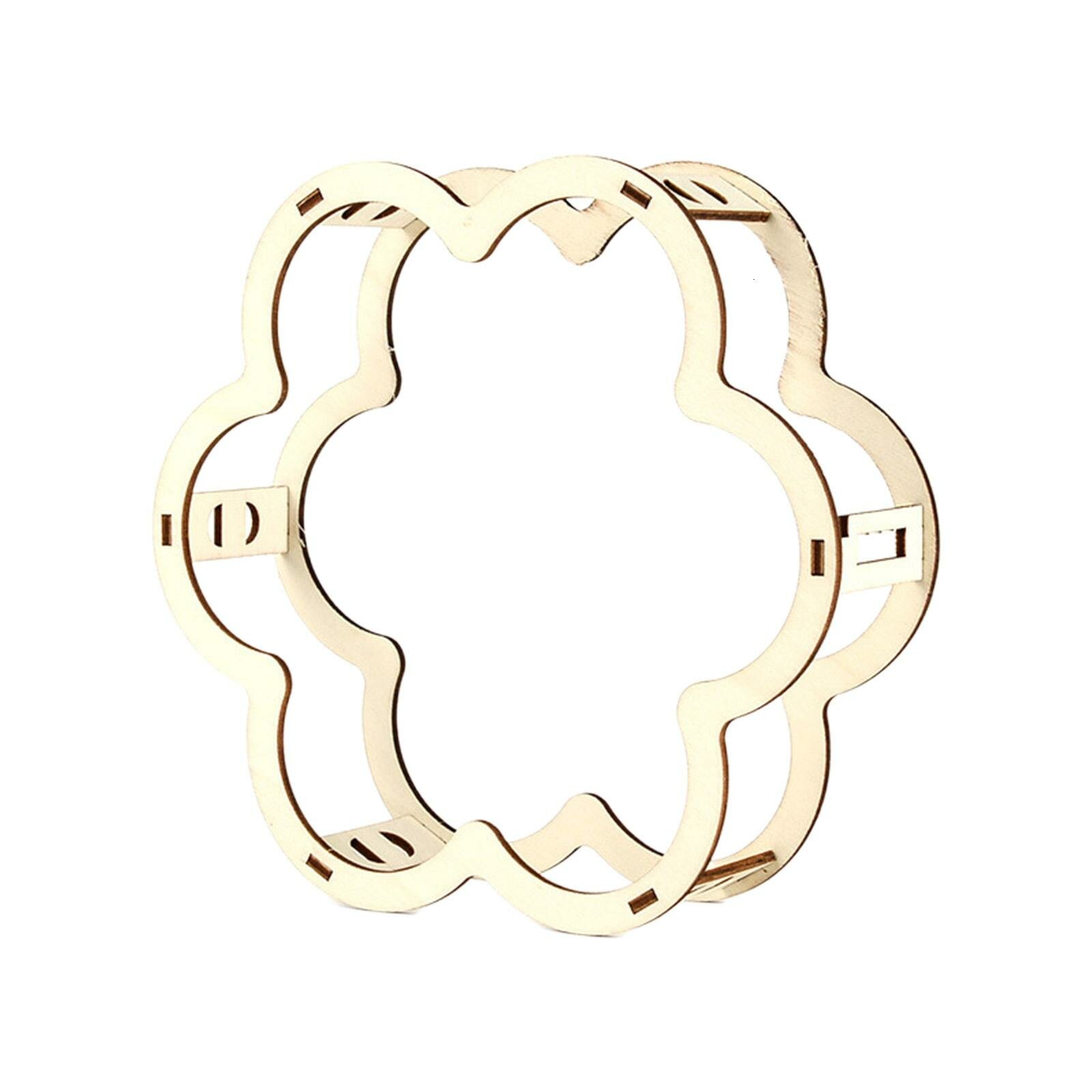 Винтажный деревянный фонарь каркас декоративный, Фонарь из бегонии