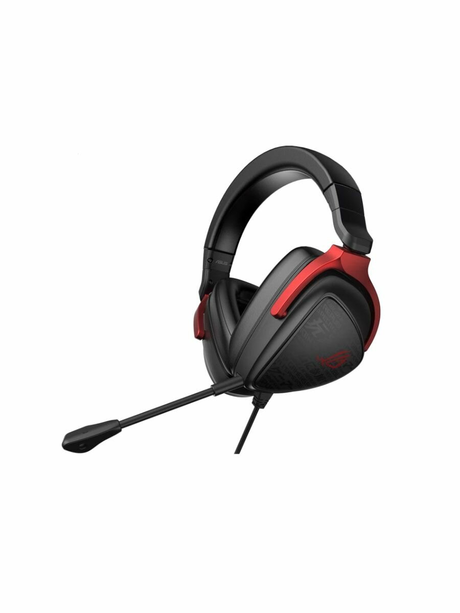 Игровые наушники проводные ASUS ROG Delta S Core Черный, красный 90YH03JC-B1UA00