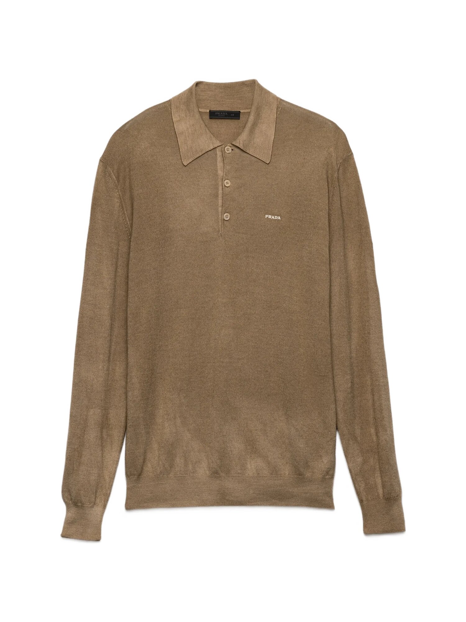 Свитер Wool and silk polo sweater