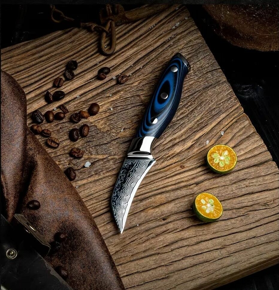 Эксклюзивный нож шеф повара GRANDSHARP из 67 слоев дамаска