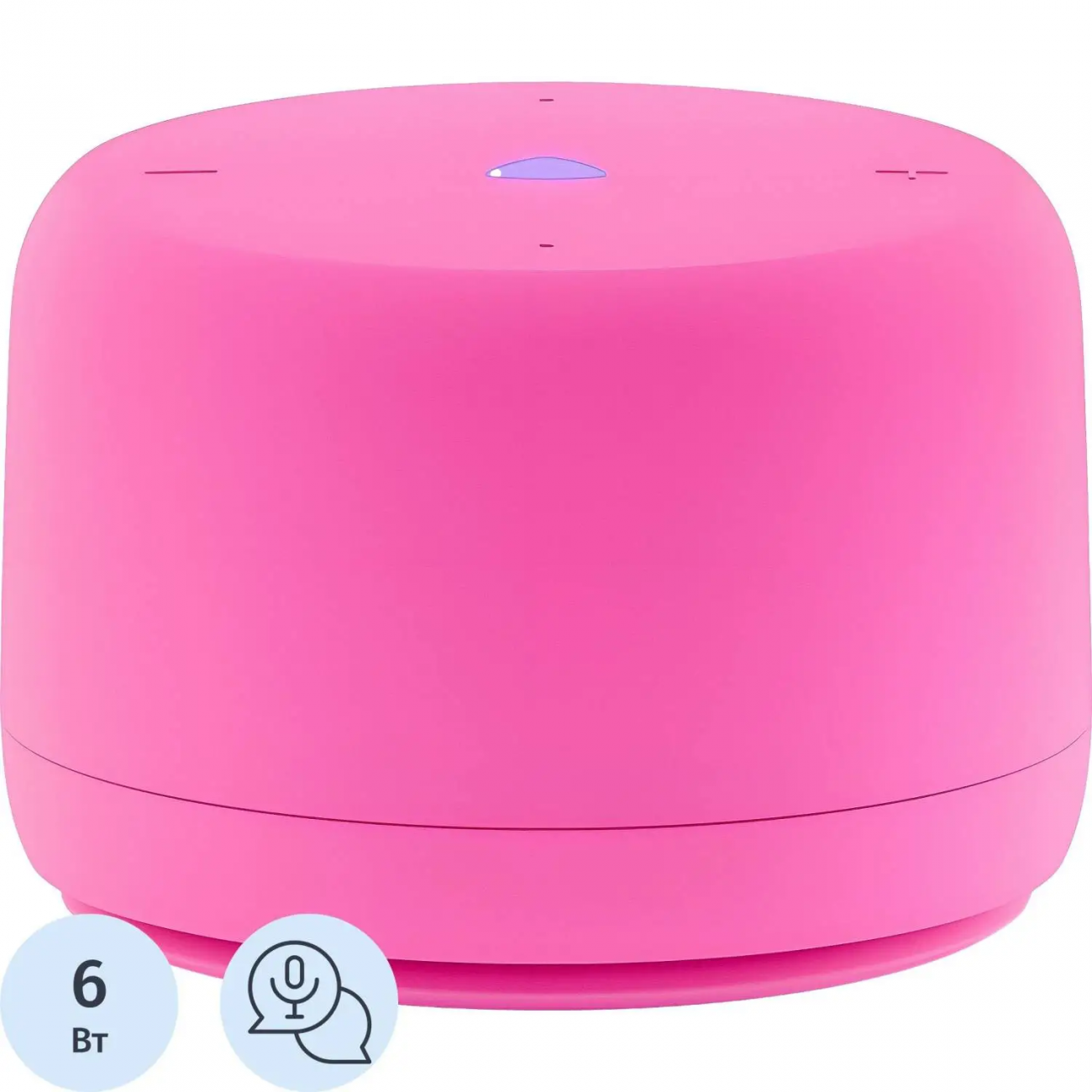 Умная колонка Яндекс Станция Лайт 2 с Алисой, розовый (YNDX-00028PNK) 2339490