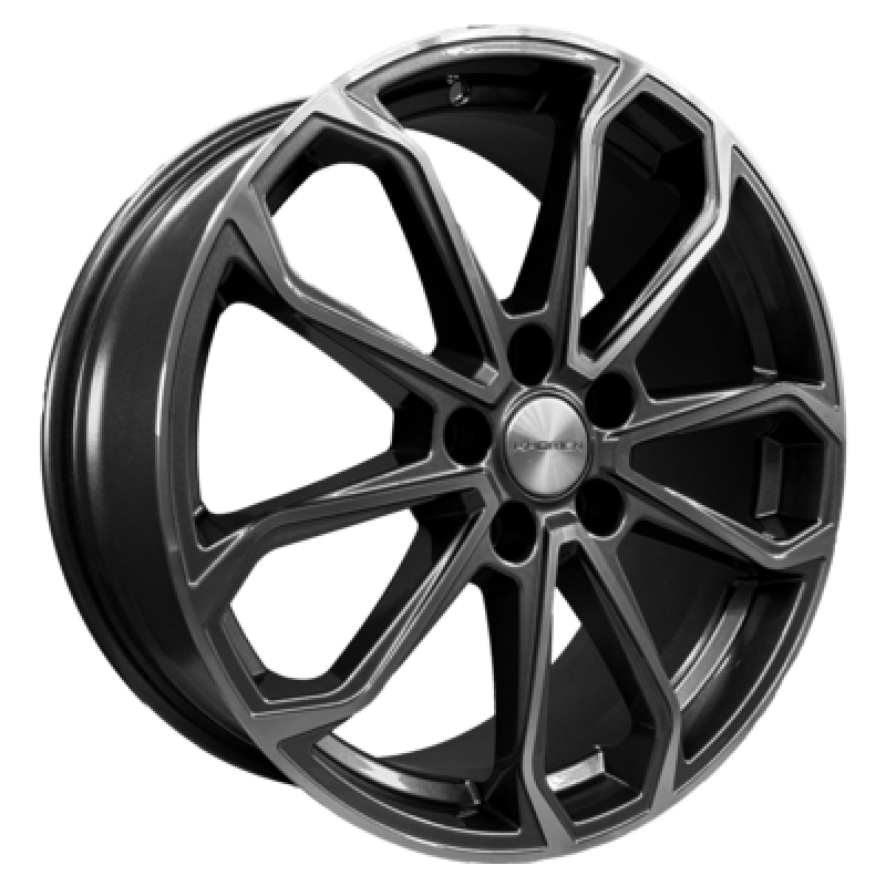 Диск колесный Khomen Wheels KHW1816 (Geely Atlas (Pro) 7,0x18 5x114,3 Dia60.1 ET45 цвет Gray-FP