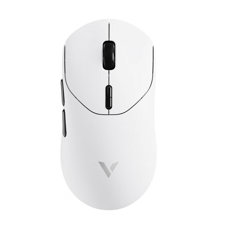 Rapoo VT2MAX Геймпад для больших рук с двигателем PAW3950, 8K частотой опроса, цвет Светлый Лунный Белый Цвет：VT2MAX