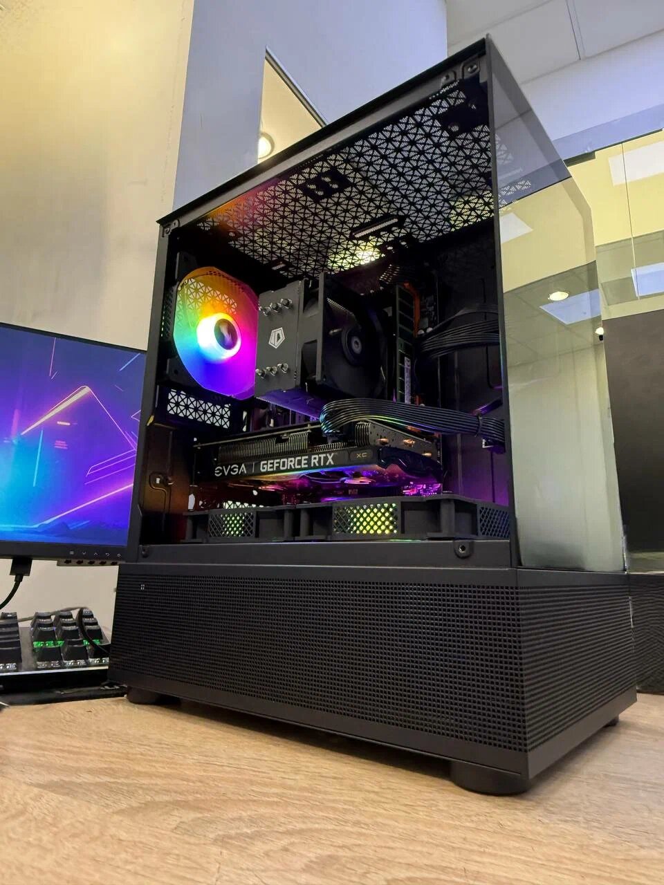 ПК в сборе Черный AMD Ryzen 5 5500, RTX 3050 8GB, DDR4 16GB, SSD 512GB