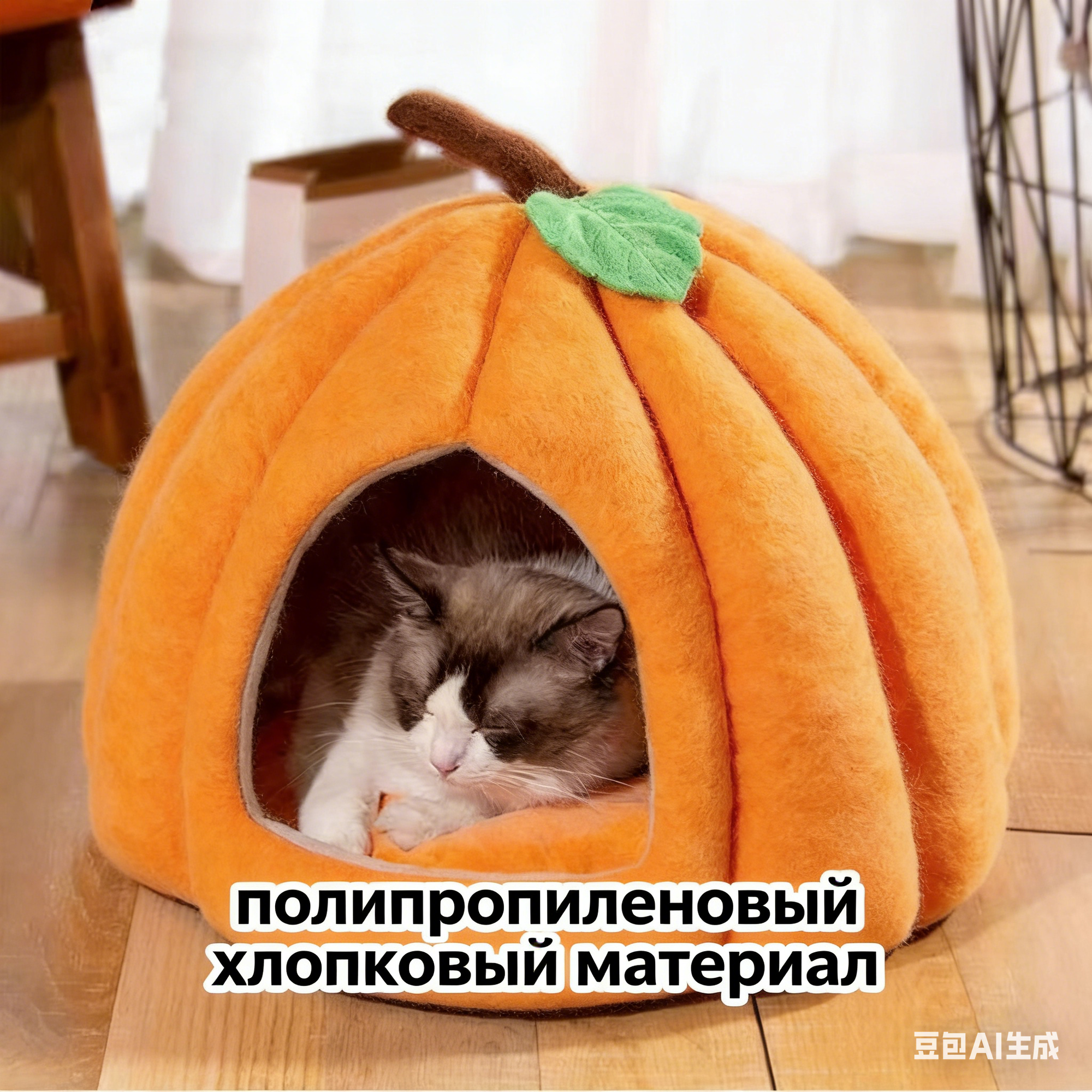 Коврик для домашних животных из тыквы, полипропиленовый хлопковый материал, 50*50*38 см