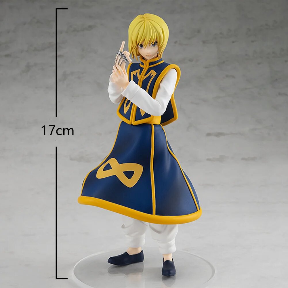17 см Охотник Аниме Фигурка Kurapika Action Figure Kurapika статуя Коллекция Standding Модель Игрушки Настольный Декор Дети День