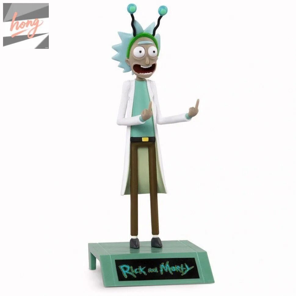 Статуэтка Рика из мультфильма "Рик и Морти" фигурка коллекционная Китай