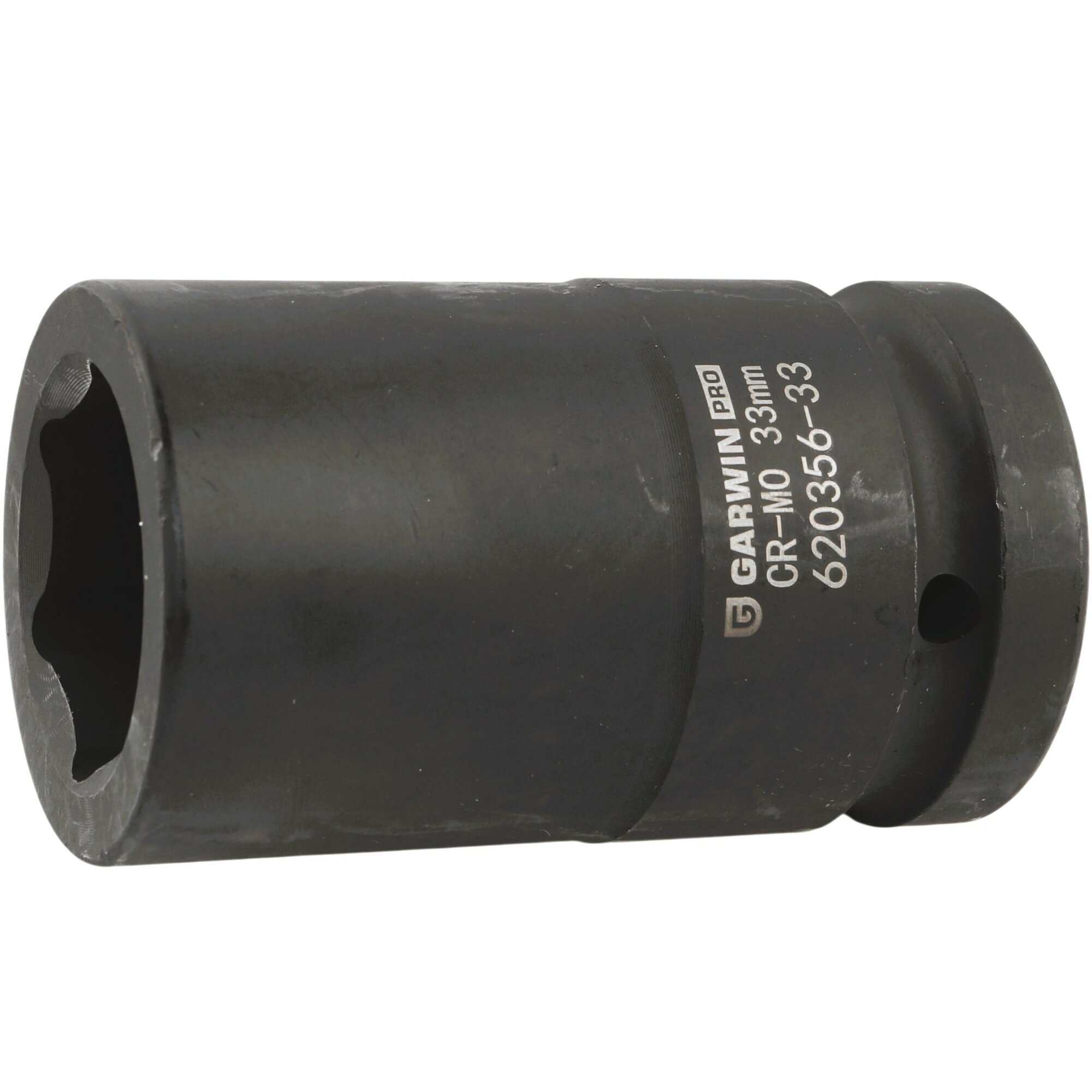 GARWIN PRO 620356-33 Головка, 1", 33 мм, торцевая, 6-гранная, ударная, глубокая