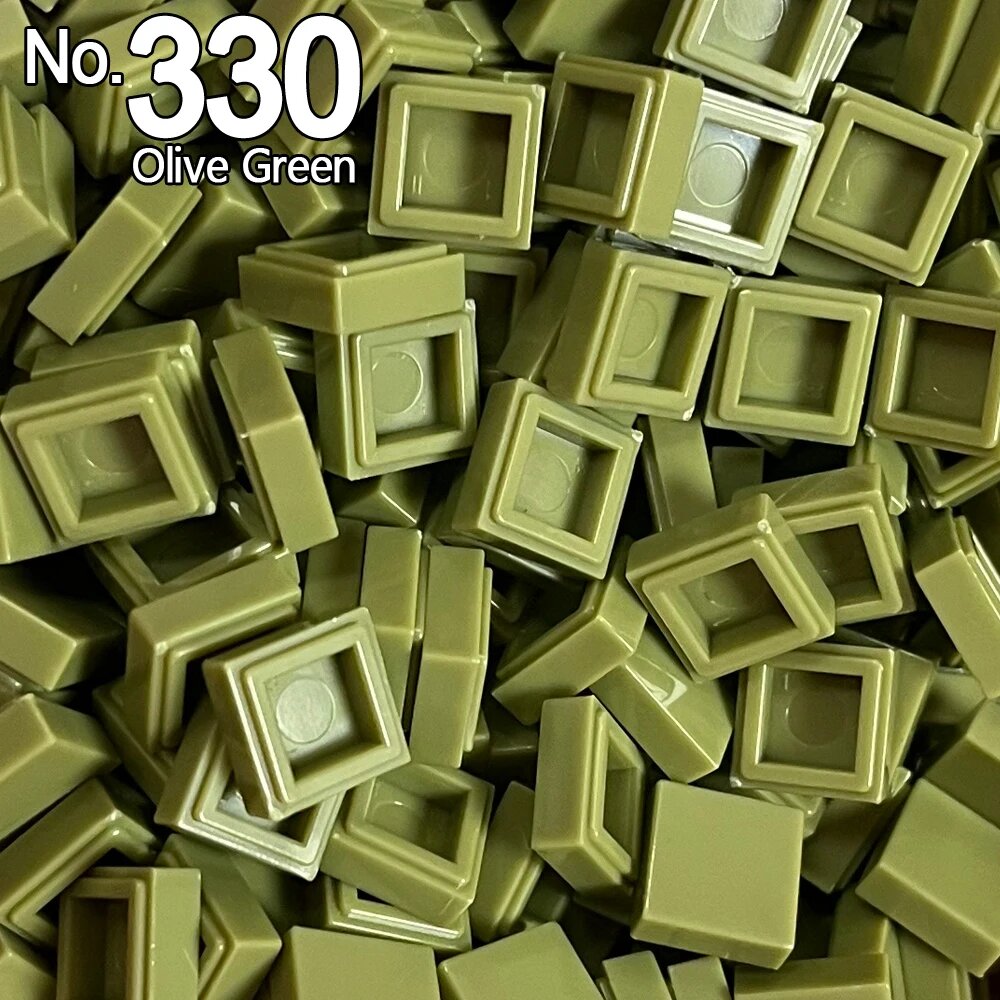 Мозаика из пластиковых блоков Olive Green 300 шт.
