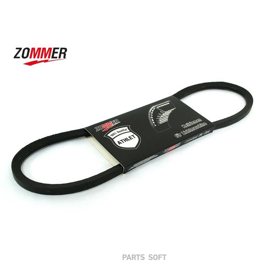 Ремень вентилятора для а/м ГАЗ-66, ПАЗ (1450-11х10) "ZOMMER" ZOMMER 18404 | цена за 1 шт