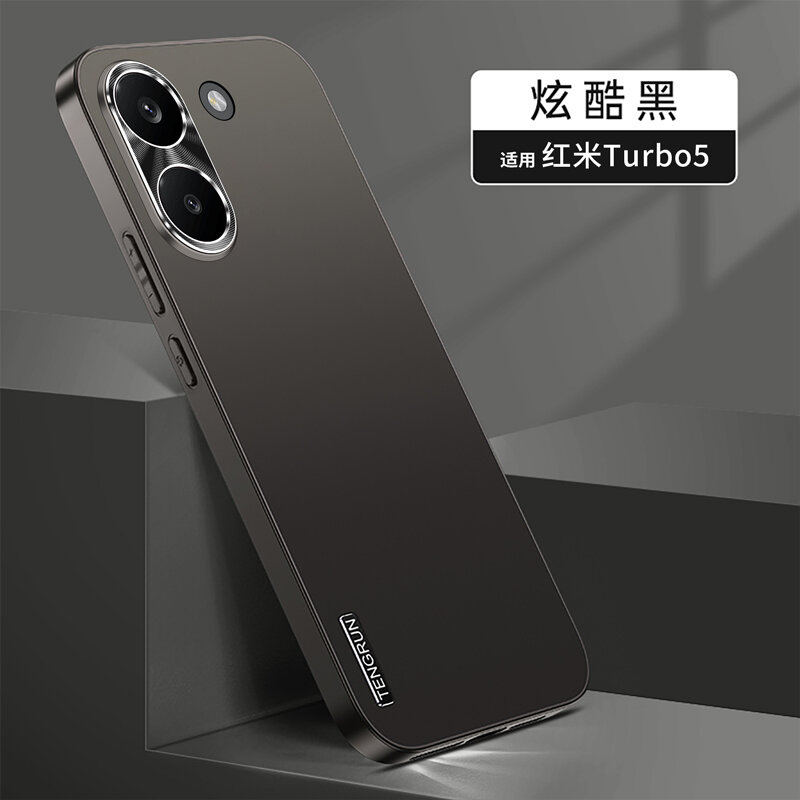 Чехол Для Poco X8 Pro / Поко Х8 Про / Redmi Turbo5, soft touch, чехол-кардиомонитор, поликарбонат (PC), защита камеры, ударопрочный, усиленные углы, Xiaomi, Poco X8 Pro , Redmi Turbo5, black,