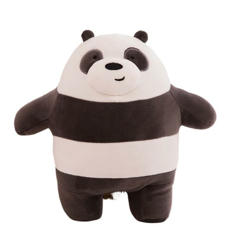 Мягкая игрушка We Bare Bears мишка Гризли 25 см / подушка обнимашка подарок для ребенка мальчику и девочке