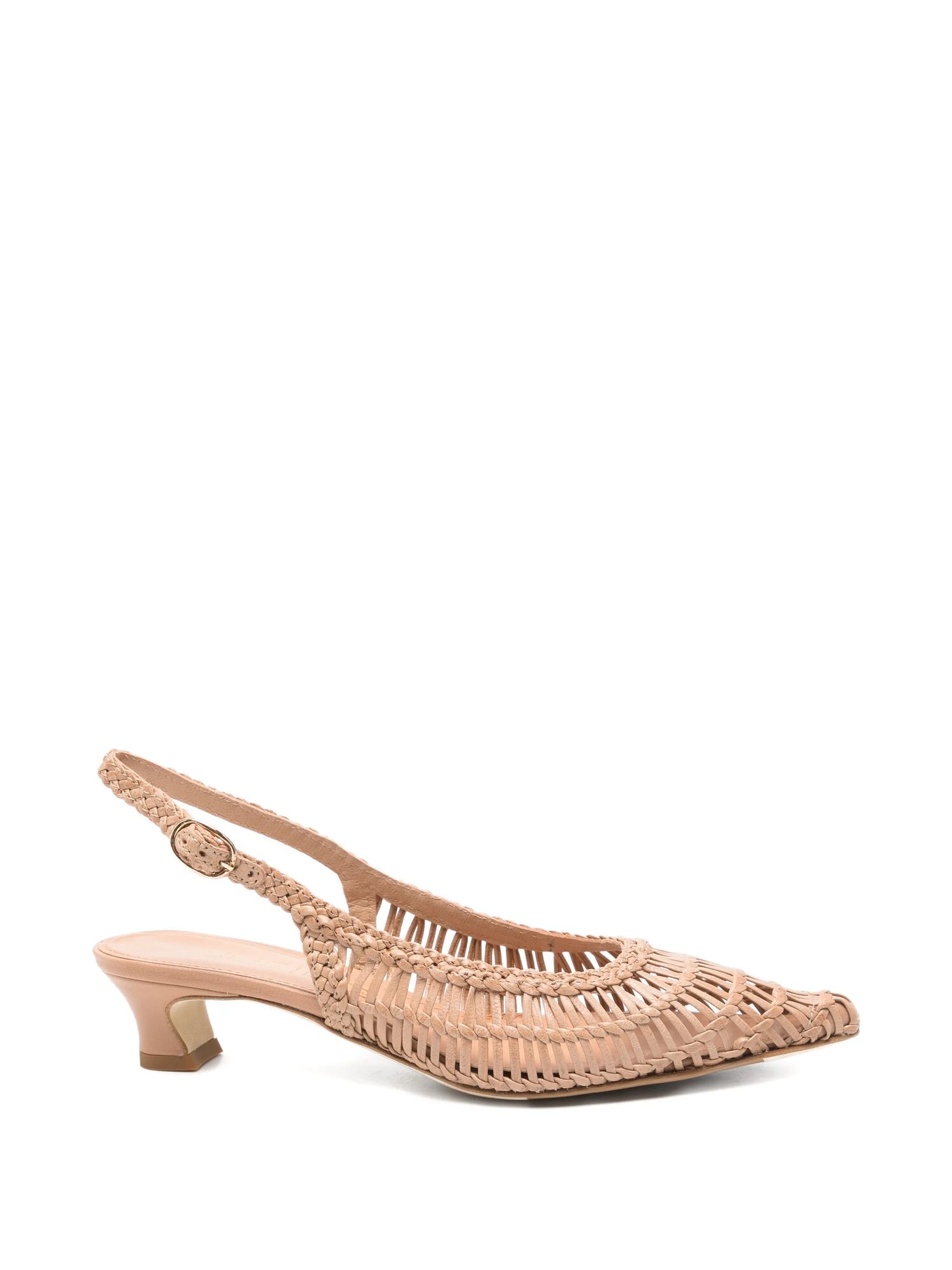Туфли Woven slingback pumps 