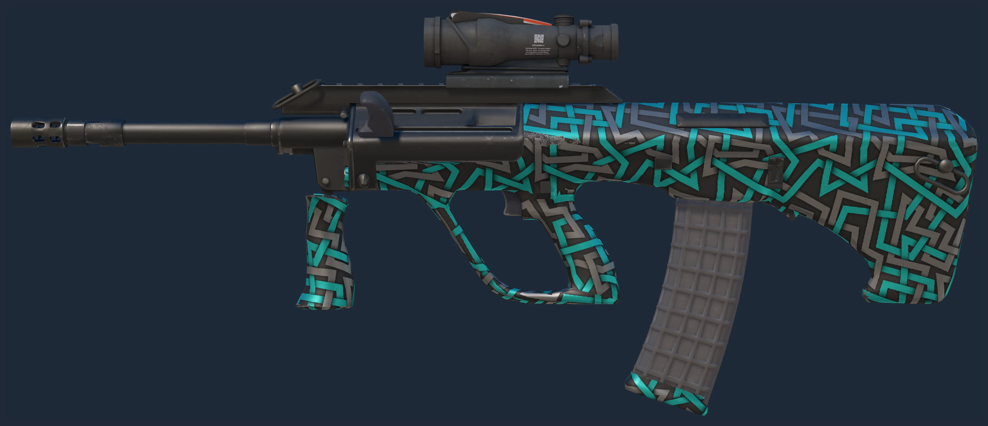 StatTrak™ AUG | Рикошет (Немного поношенное) Скины CS2 с быстрой автовыдачей steam trade