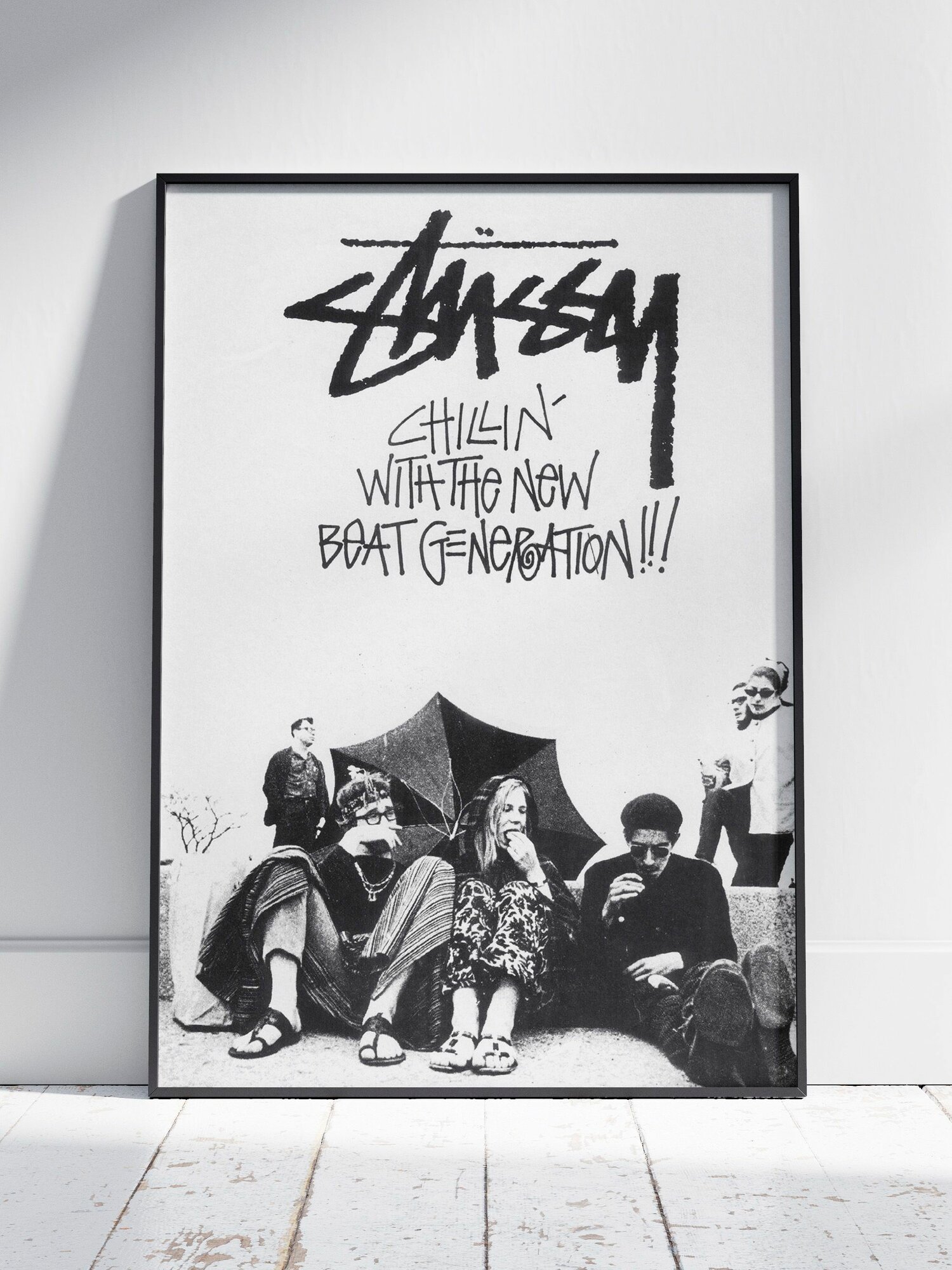 Плакат на стену для интерьера Стусси (Stussy 2) - Постер по модели, бренду и моде формата A4 (21x30 см)