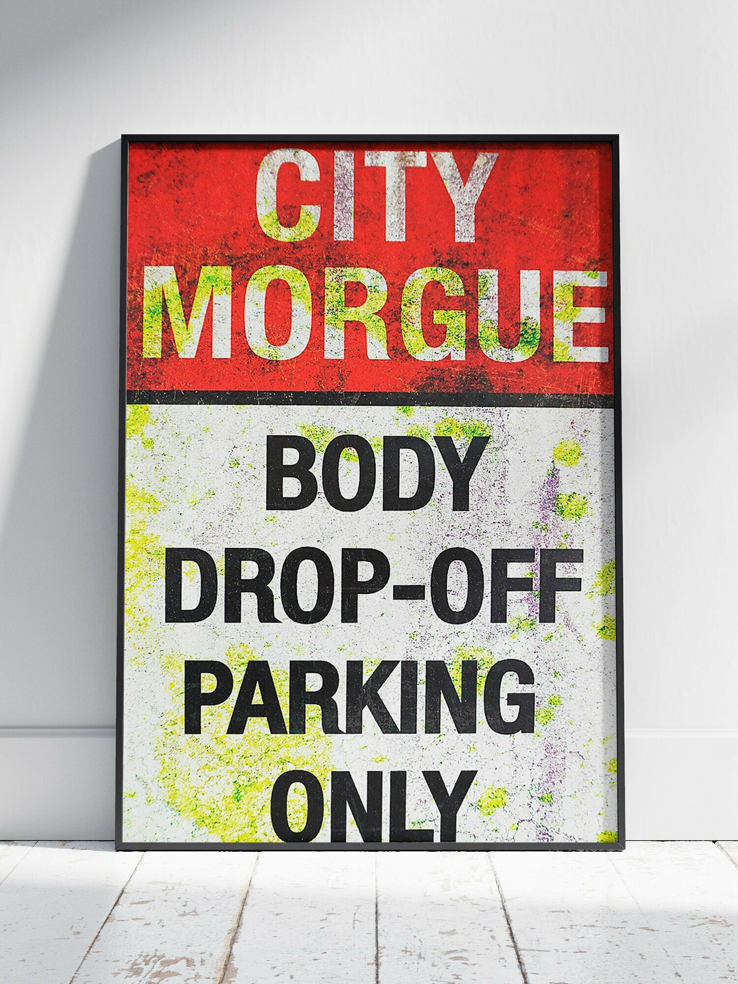 Плакат на стену для интерьера Сити Морг (City Morgue 25) - Постер по музыке и артисту формата A4 (21x30 см)