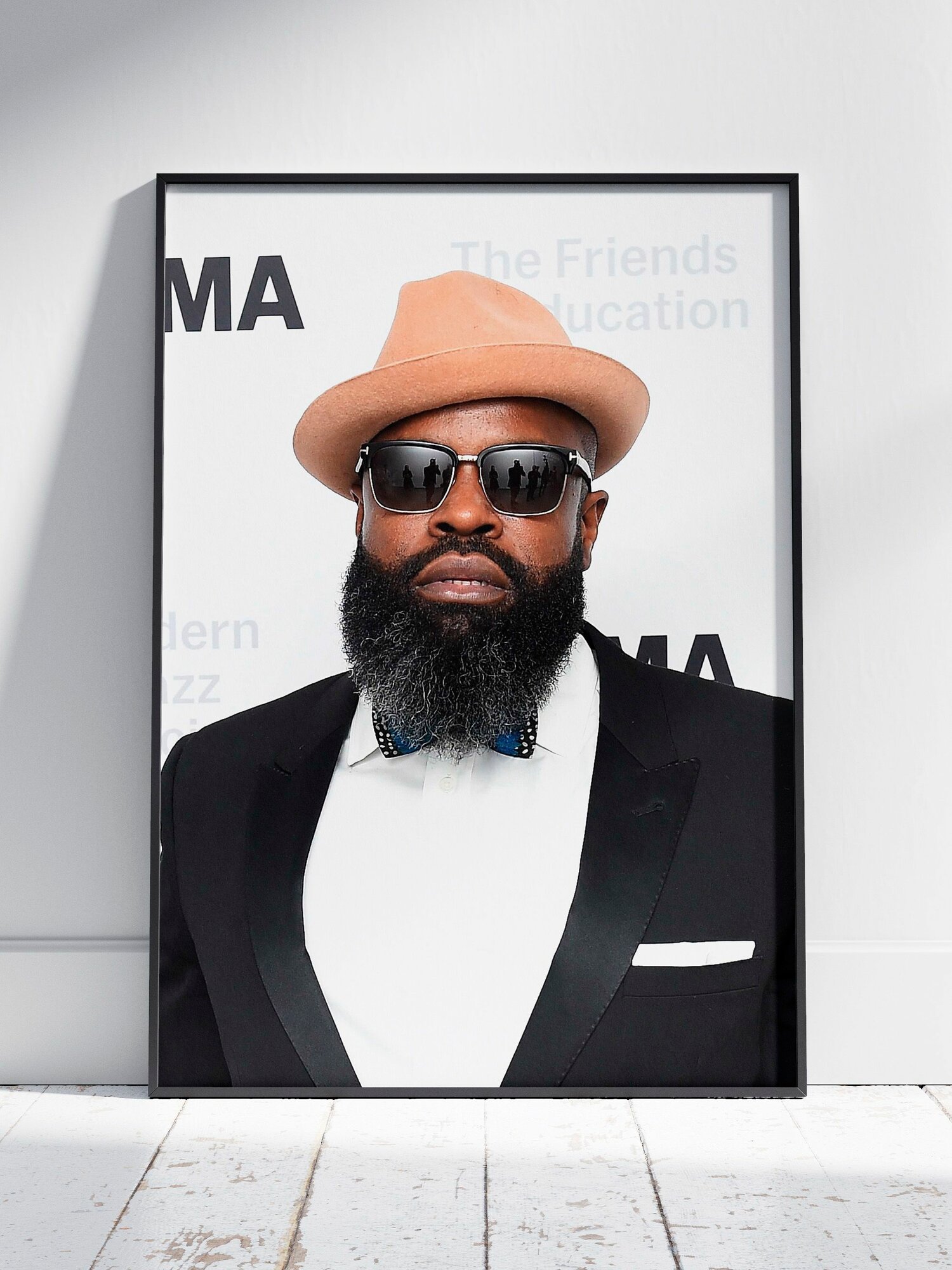 Плакат на стену для интерьера Рутс (Тарик Блэк Тот Троттер - Tariq Black Thought Trotter 3) - Постер по музыке и артисту формата A4 (21x30 см)