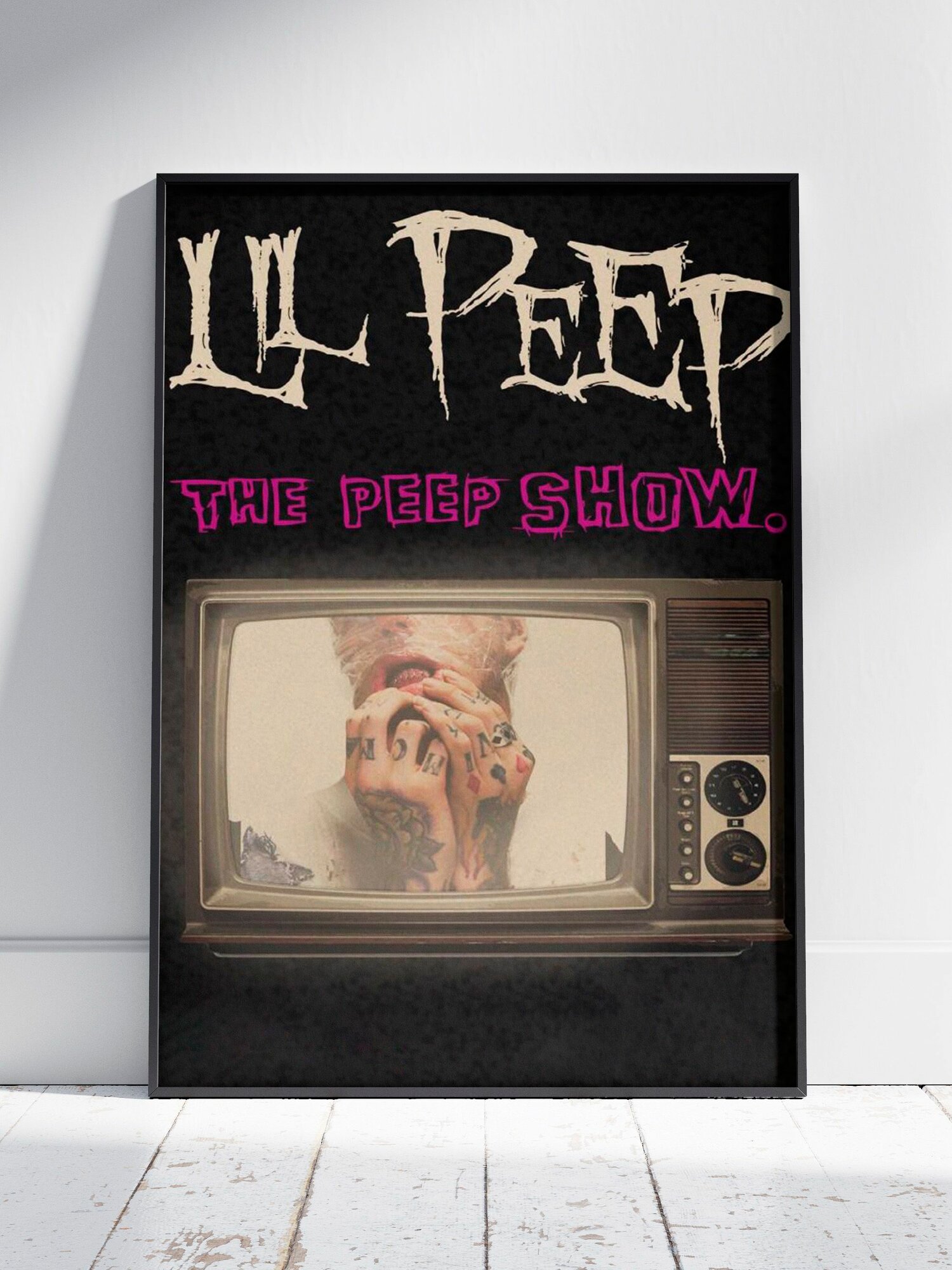 Плакат на стену для интерьера Lil Peep (Лил Пип 36) - Постер по музыке и артисту формата A4 (21x30 см)
