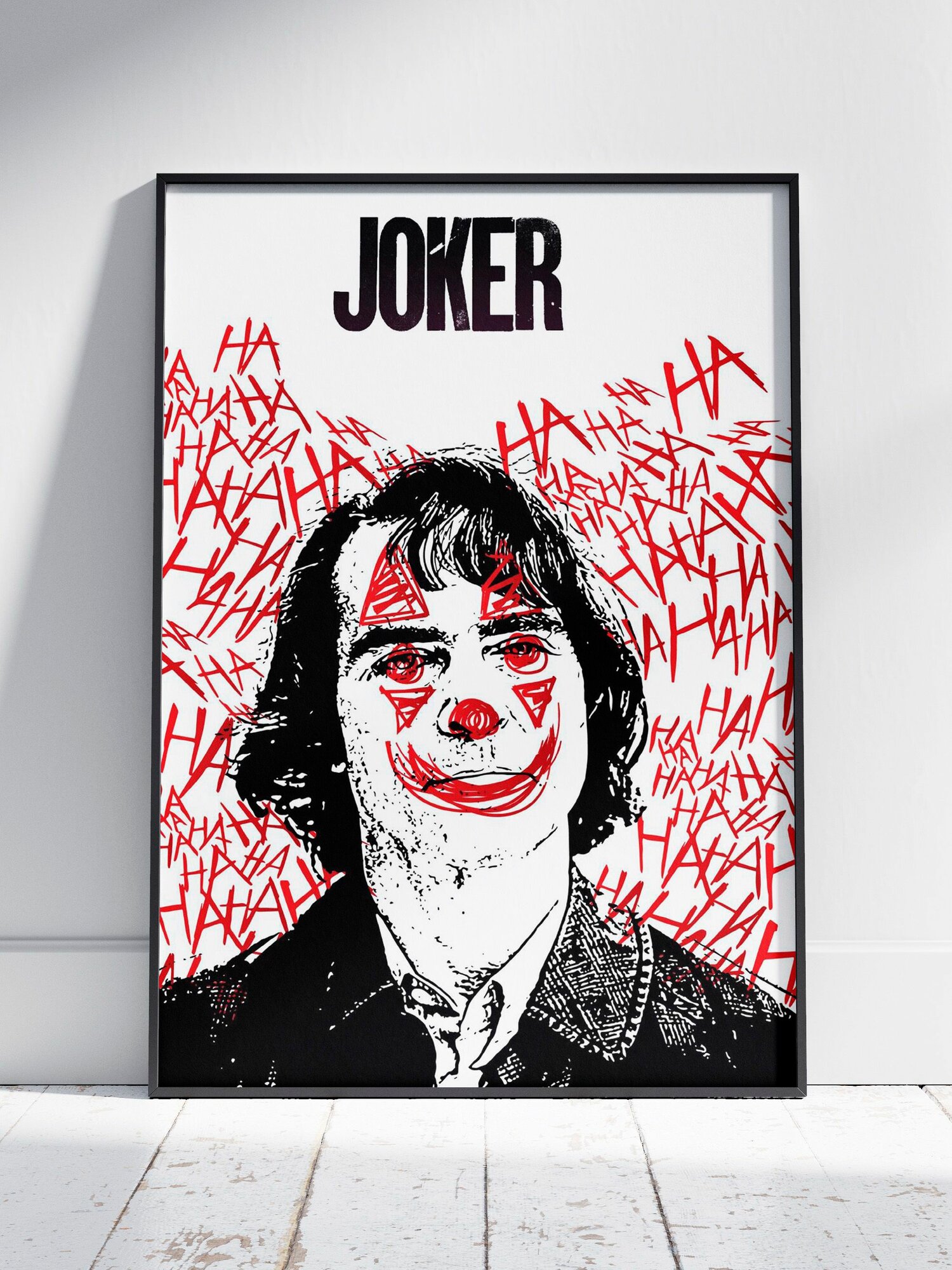 Плакат на стену для интерьера Joker 2019 (Джокер - Артур Флек 14) - Постер по фильму и кино формата A4 (21x30 см)