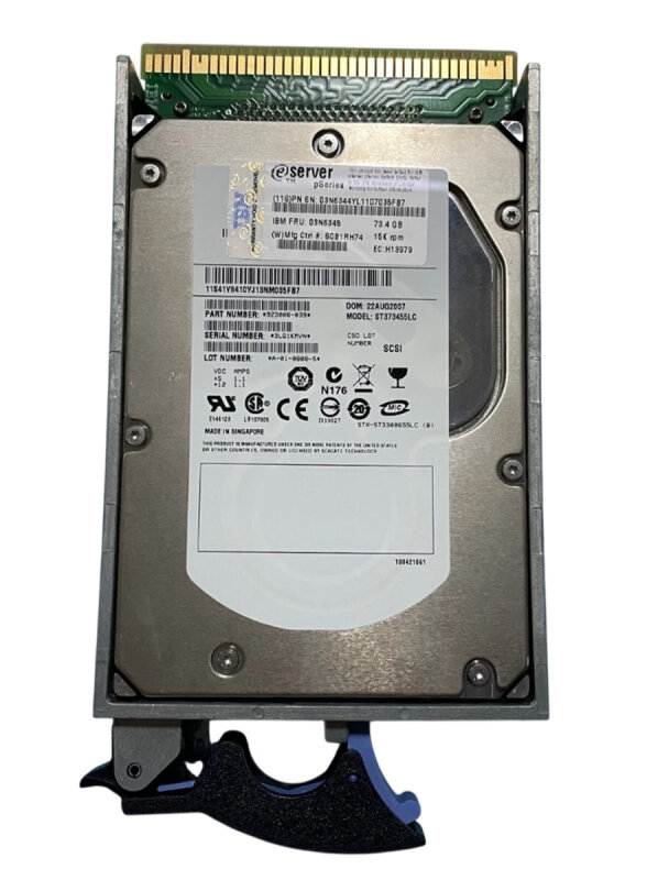 Жесткий диск IBM 73,4Gb 15000 U320SCSI 3.5" HDD 03N6345