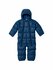 Комбинезон Columbia Hooded padded snowsuit, размер 2 года, Синий принт